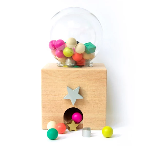 Gatcha Gatcha Wooden Gumball Machine – The Modern Playroom