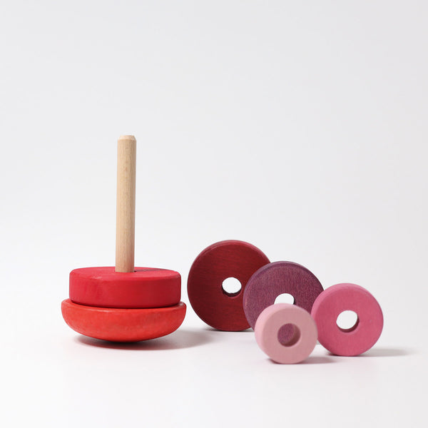 Wobbly Stacking Tower Pink – The Modern Playroom