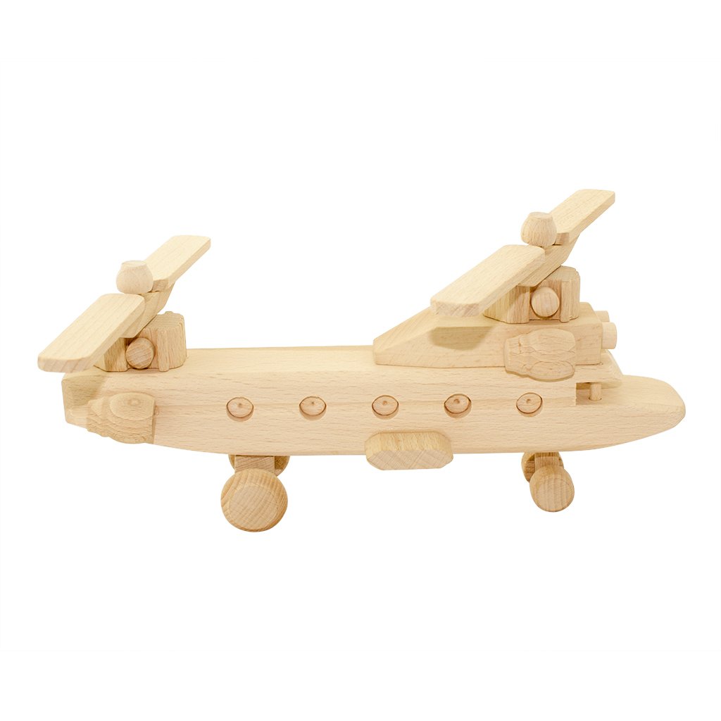 Wooden Tandem Rotor helicopter – The Modern Playroom