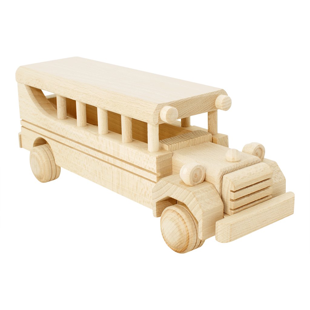 Wooden Vintage Bus – The Modern Playroom