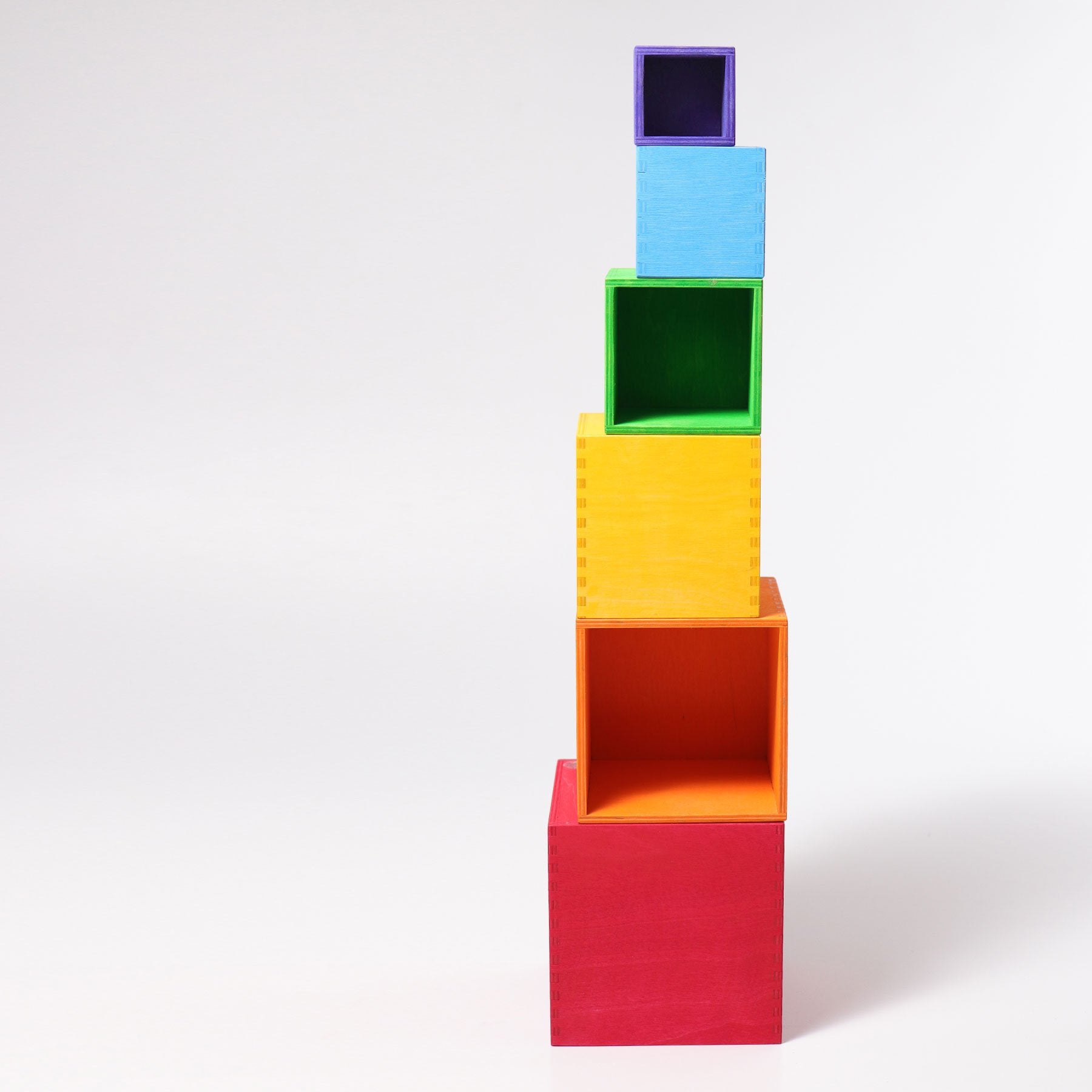 Large Rainbow Set of Boxes – The Modern Playroom